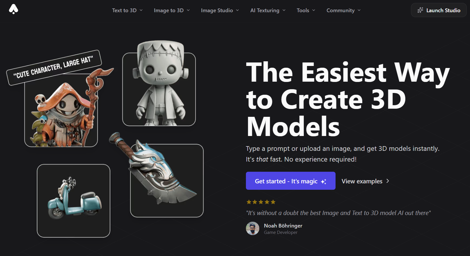 5 Best AI 3D Model Generators of 2026