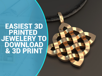 10 Easiest Jewelry Designs to 3D Print and Sell