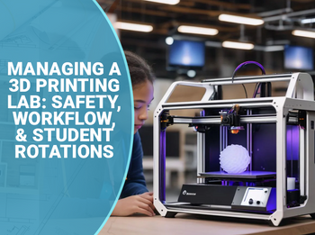 Manage a 3D Printing Lab: Safety, Workflow, and Student Rotations