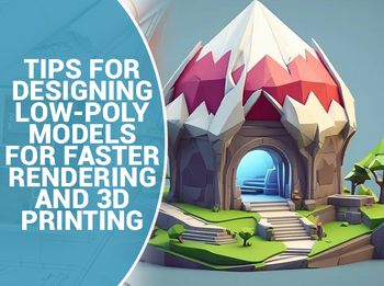 Tips for Designing Low-Poly Models for Faster Rendering and 3D Printing