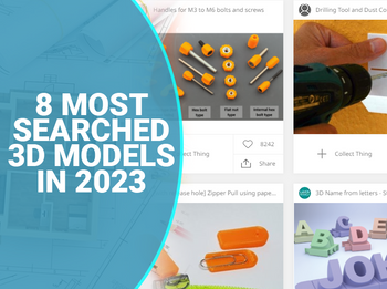 8 Most Searched 3D Models in 2023