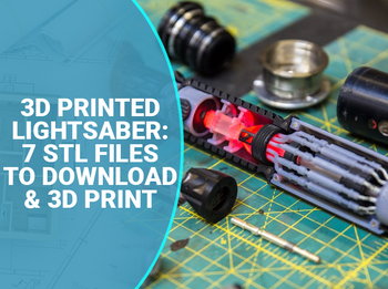3D Printed Lightsaber 7 STL Files to Download and 3D Print