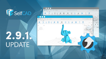 SelfCAD Update 2.9.1
