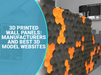 3D Printed Wall Panels Manufacturers And 3D Model Download Sites