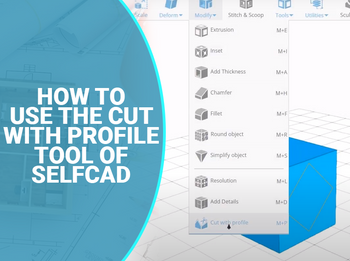 Getting Started With Cut With Profile Tool: Modification Tool