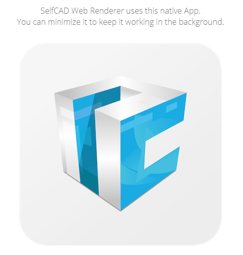 SelfCAD adds 3d rendering capabilities