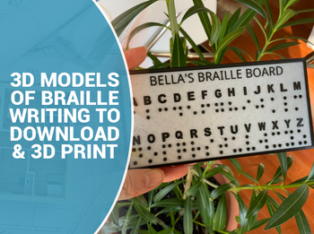 7 Best 3D Models of Braille Writing